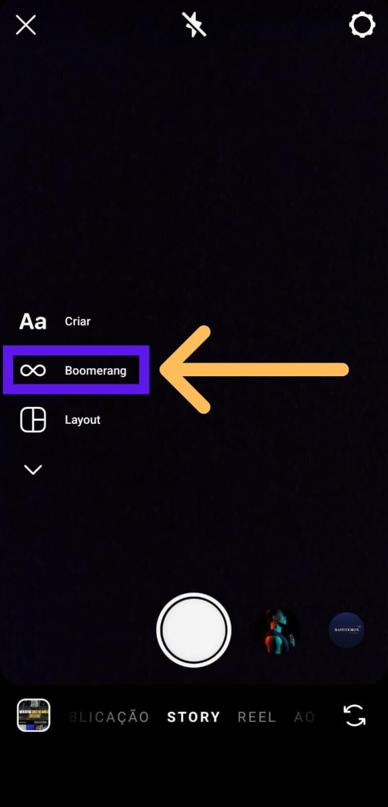 Como fazer boomerang no Instagram?